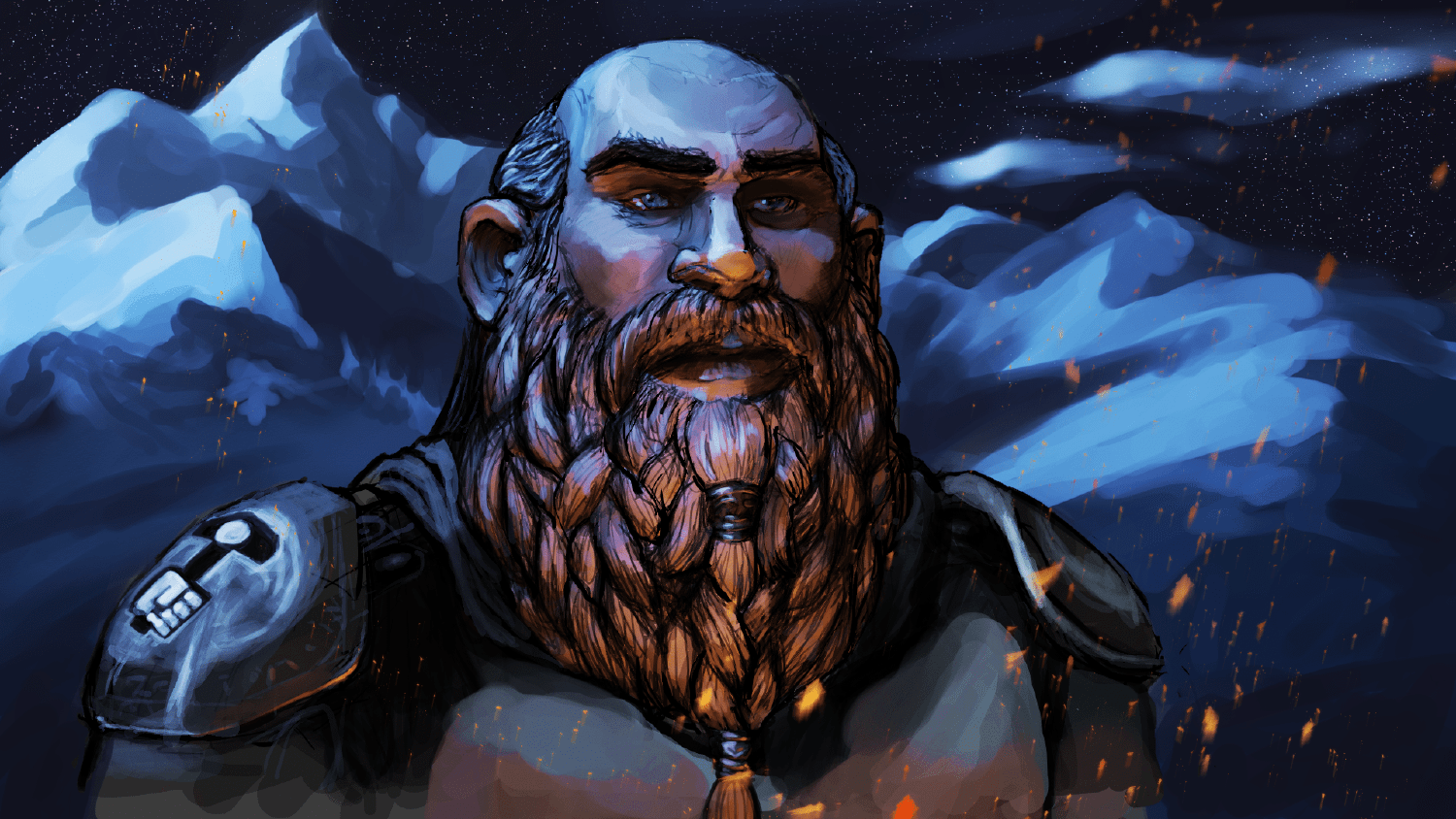 2D illustration workflow with Blender's Sculpt tools, Grease Pencil and ...